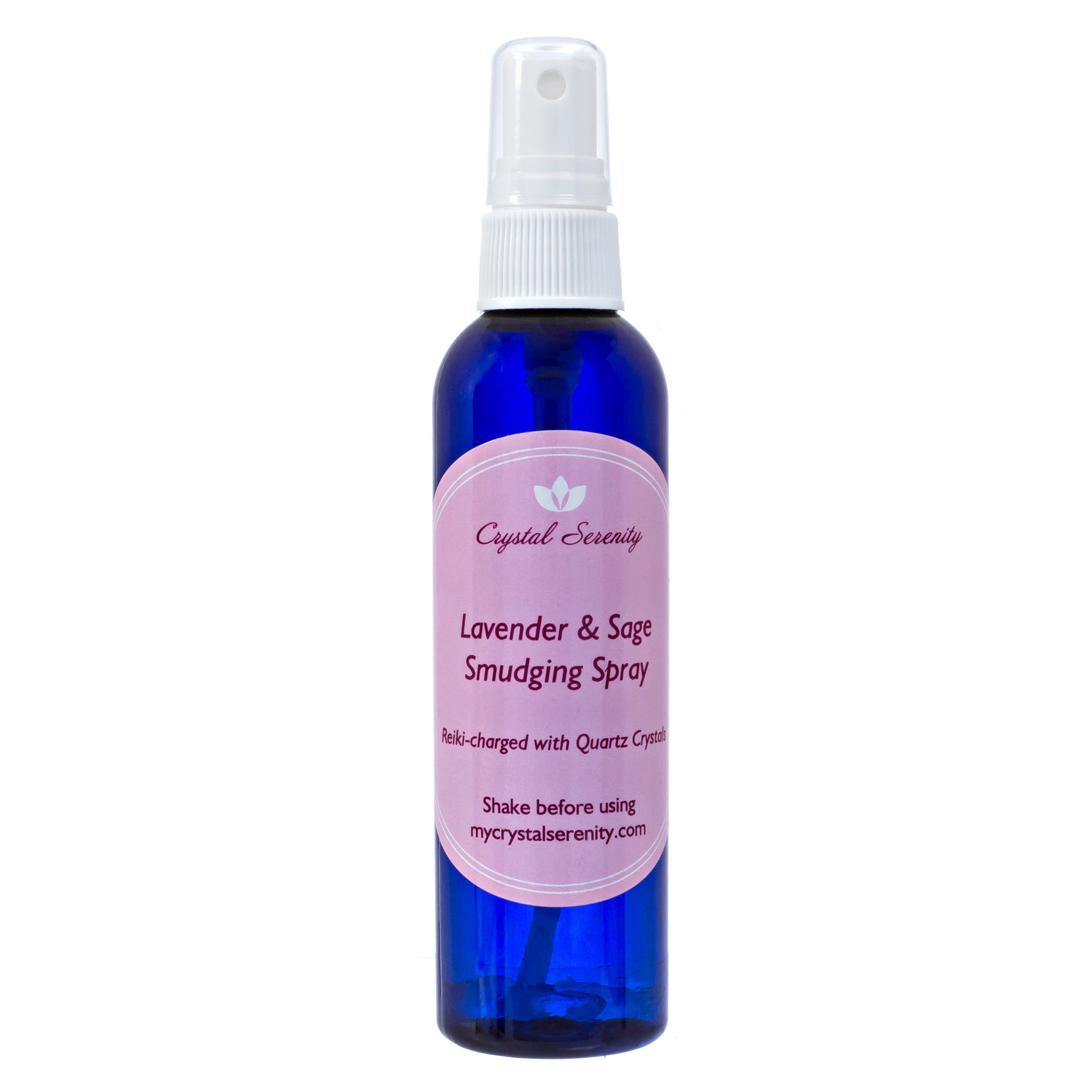 SAGE SMUDGE SPRAY: Lavender & Sage Smudging Spray - with Quartz Crysta ...
